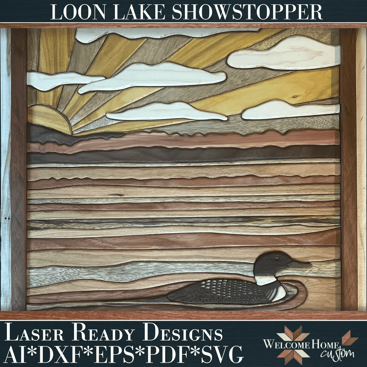 Loon Lake Laser Cut Design Showstopper Bundle – Welcome Home Custom